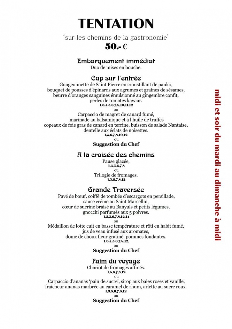 Postkutsch - Restaurant Esch-sur-alzette - Menu.lu